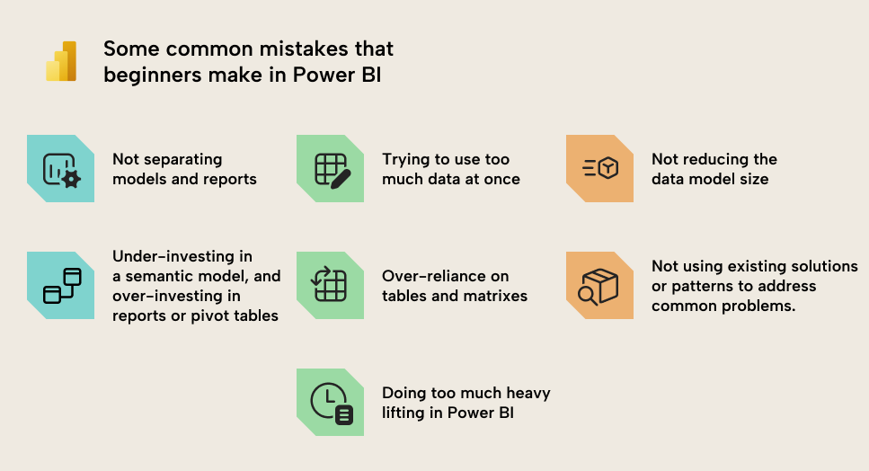 Power BI for beginners: 7 mistakes you don't want to make